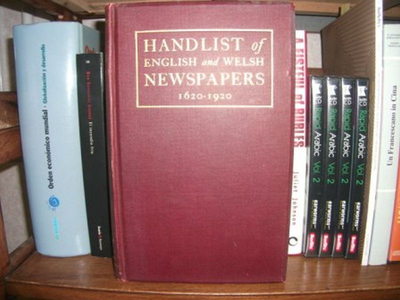 Tercentenary Handlist of English and Welsh Newspapers, Magazines ...